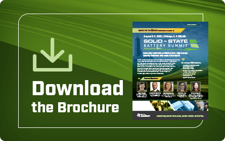 Solid-State Battery Summit | August 8-9, 2023 | Chicago, IL